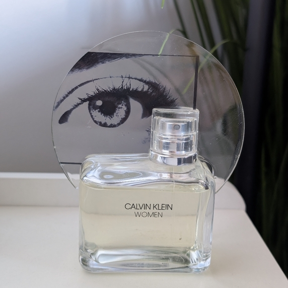 Calvin Klein | Accessories | Calvin Klein Clear Glass Fragrance Bottle ...